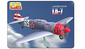 Lavochkin LA-7 rc aeromodelling jakarta indonesia - silver arrow hobby shop